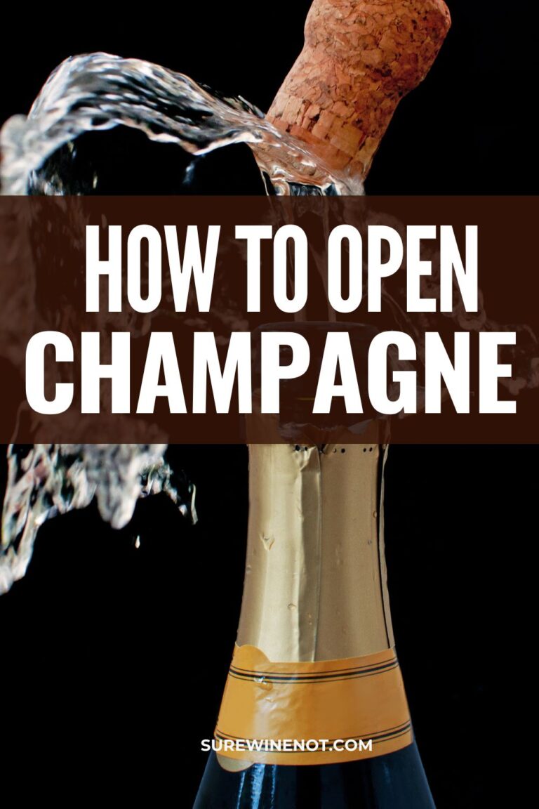 How to open Champagne safely and quietly - Sure wine not