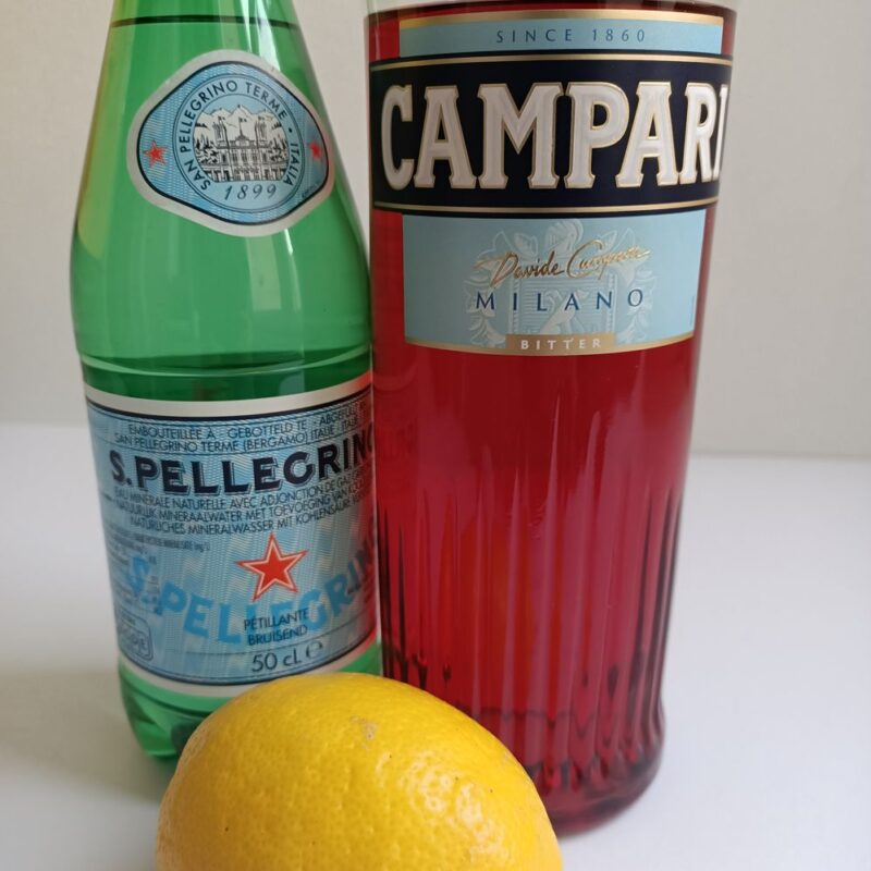 Campari and Soda | best recipe - Sure wine not