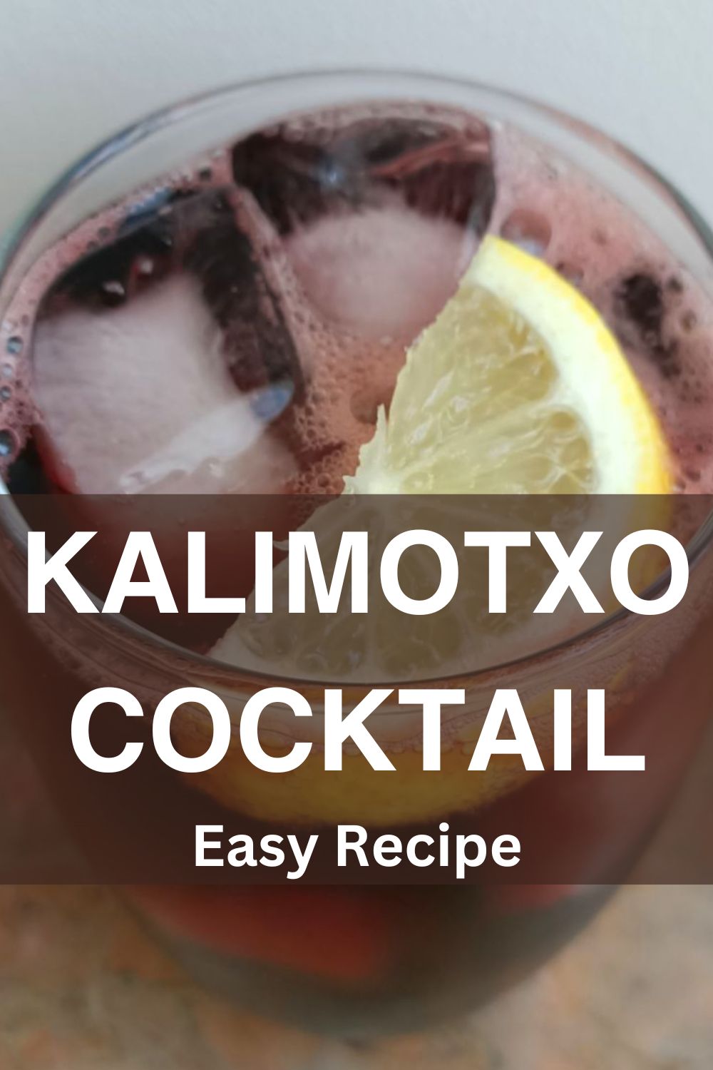Easy Red wine and Coke recipe | Kalimotxo |Calimocho - Sure wine not
