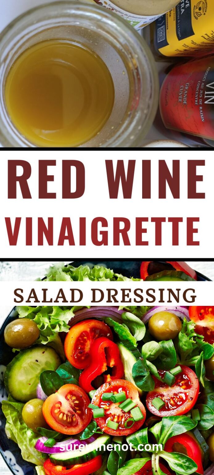 Red wine vinaigrette easy classic recipe - Sure wine not